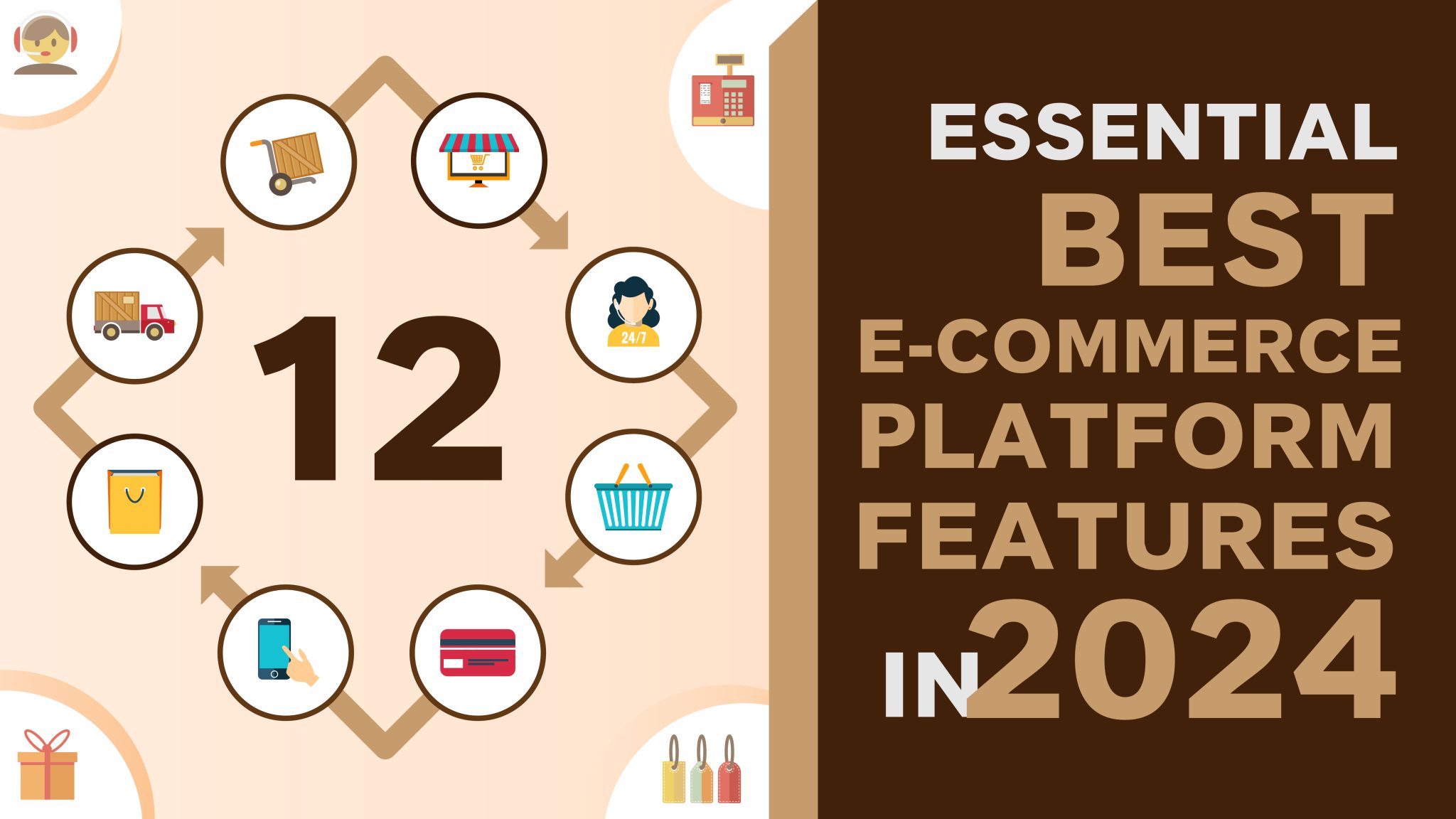 12 Essential Best E-commerce Platform Features in 2024