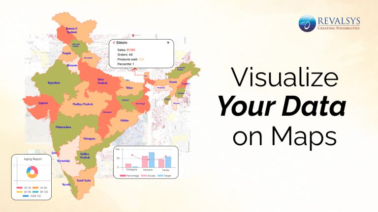 How RevalMaps help businesses visualize their data on Map?